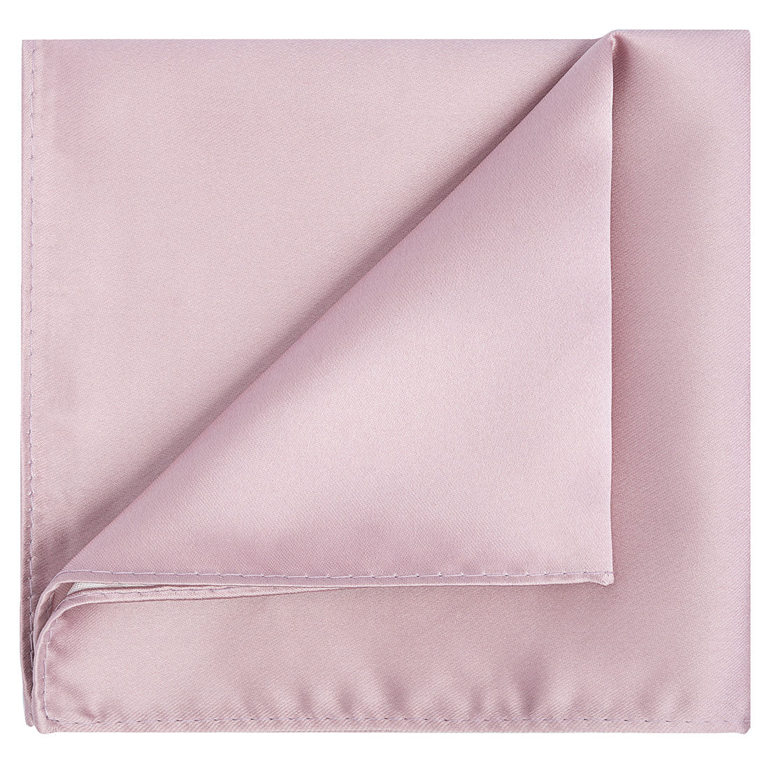Rosy Pink Satin Pocket Square | Pocketsquare – KissTies